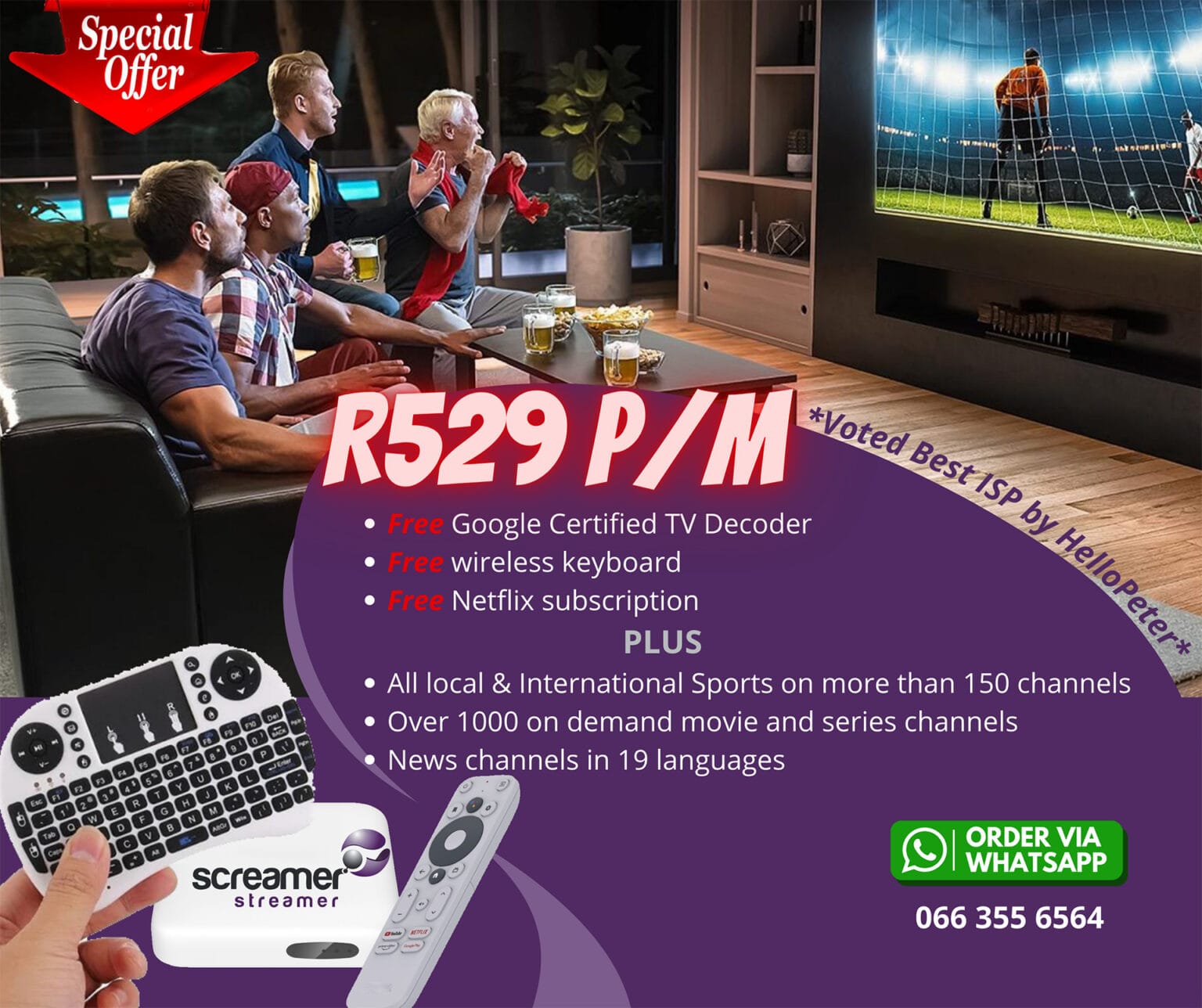 The Best Home & Business Internet Deals | Screamer Telecoms Internet ...