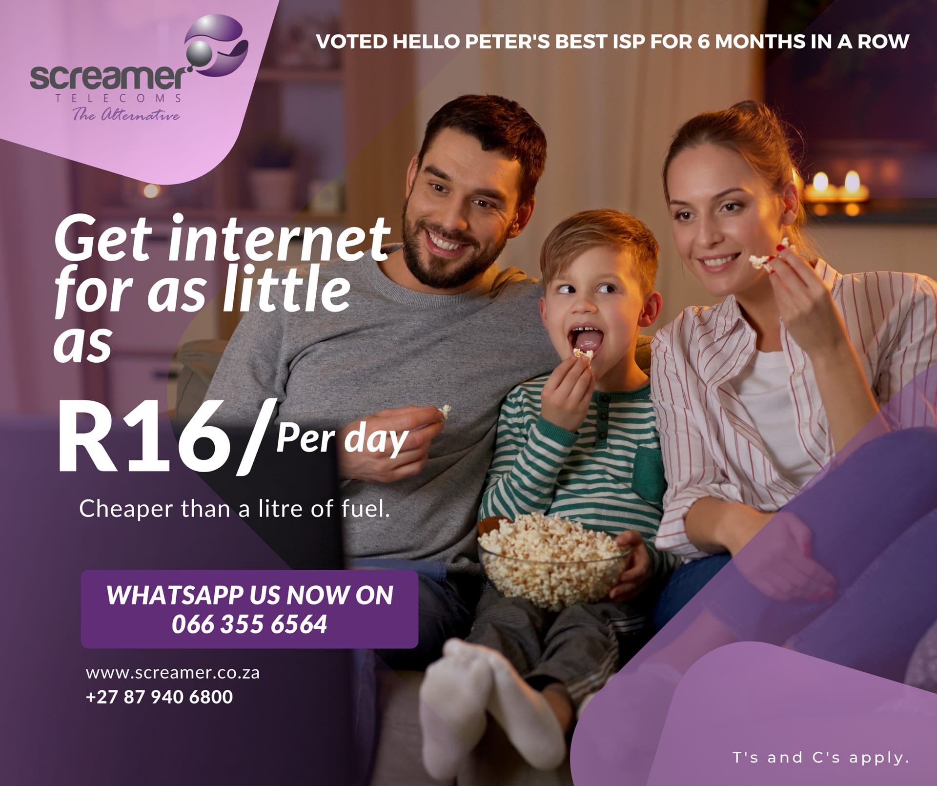 The Best Home & Business Internet Deals | Screamer Telecoms Internet ...
