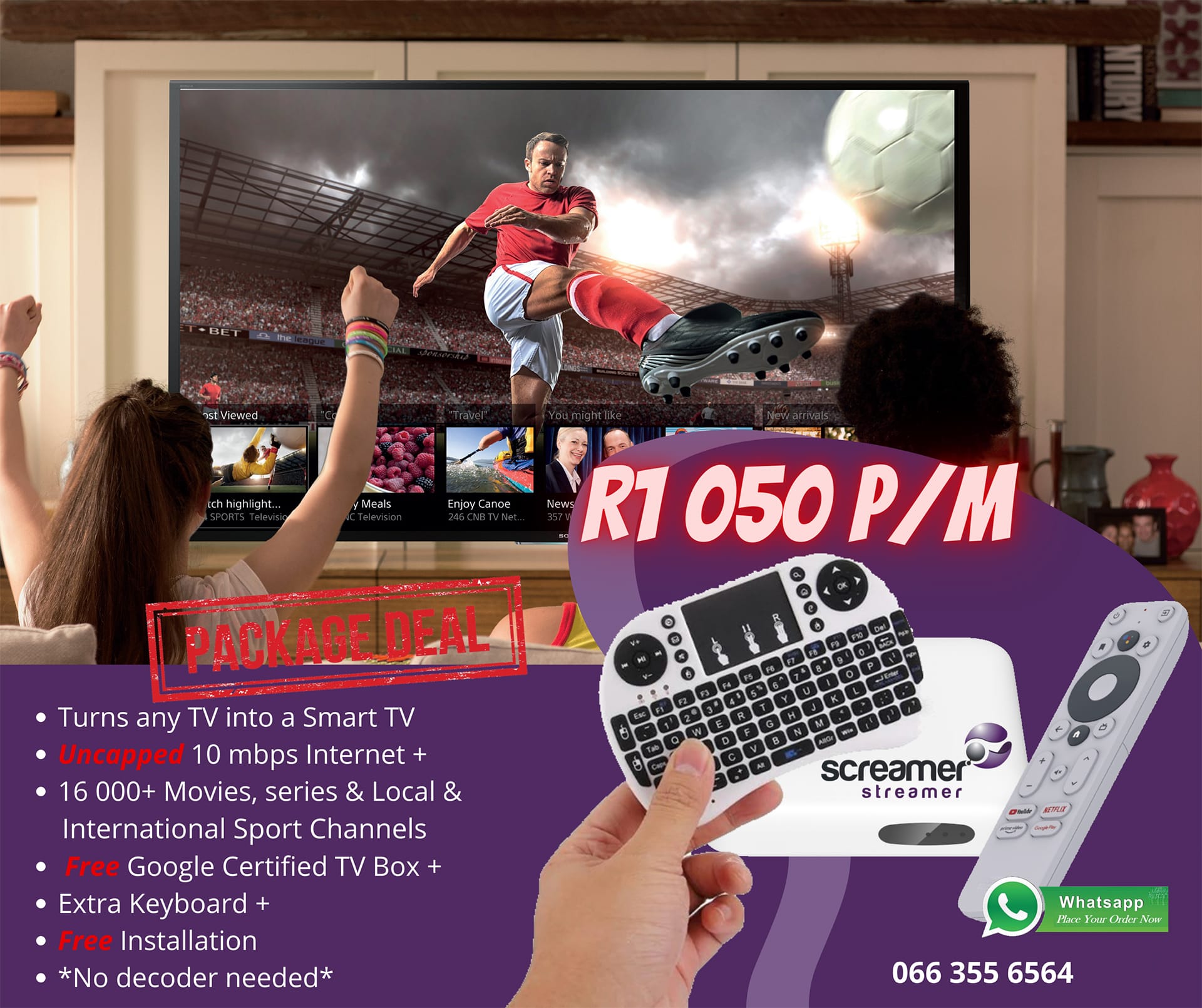 The Best Home & Business Internet Deals | Screamer Telecoms Internet ...