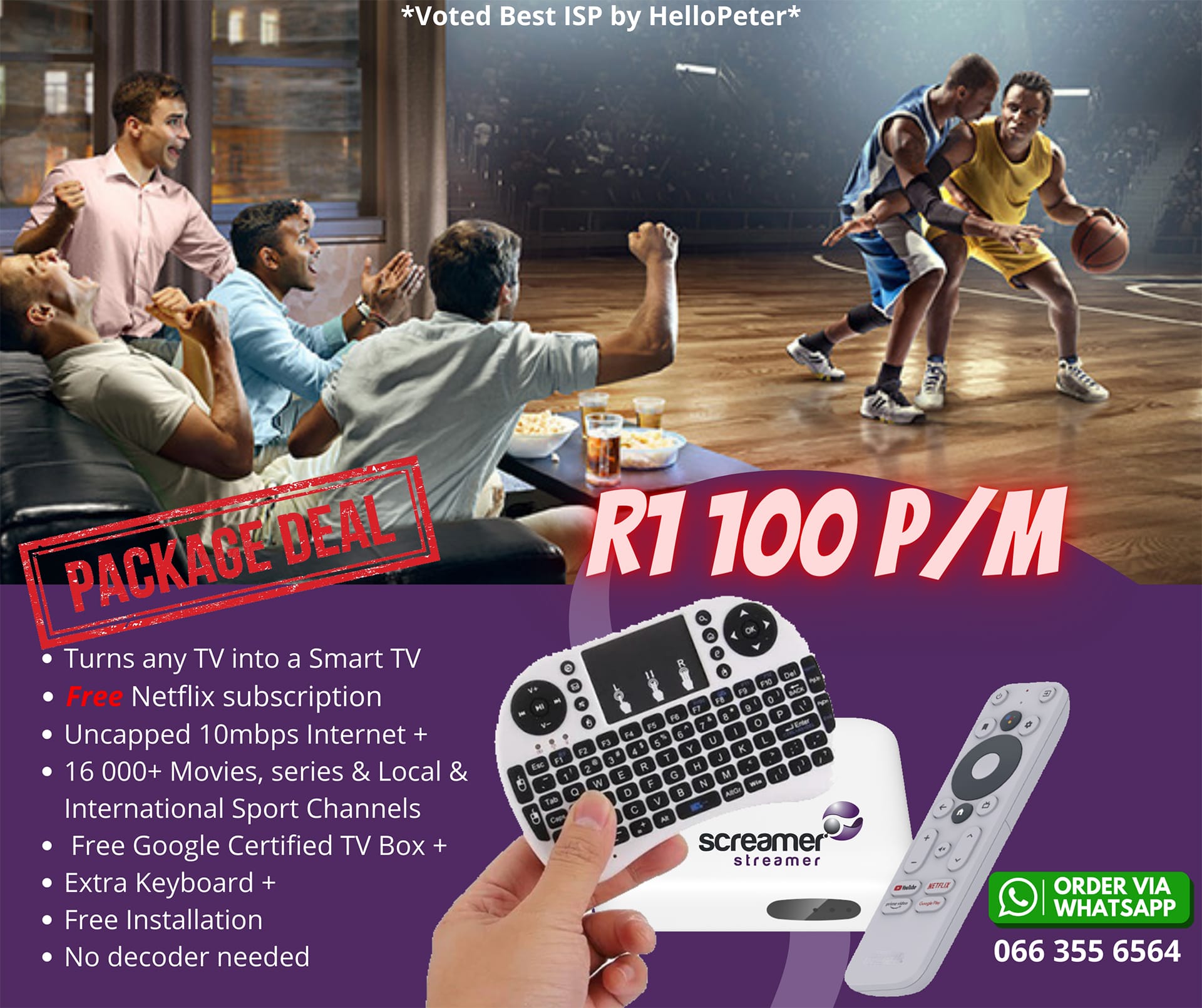 The Best Home & Business Internet Deals | Screamer Telecoms Internet ...