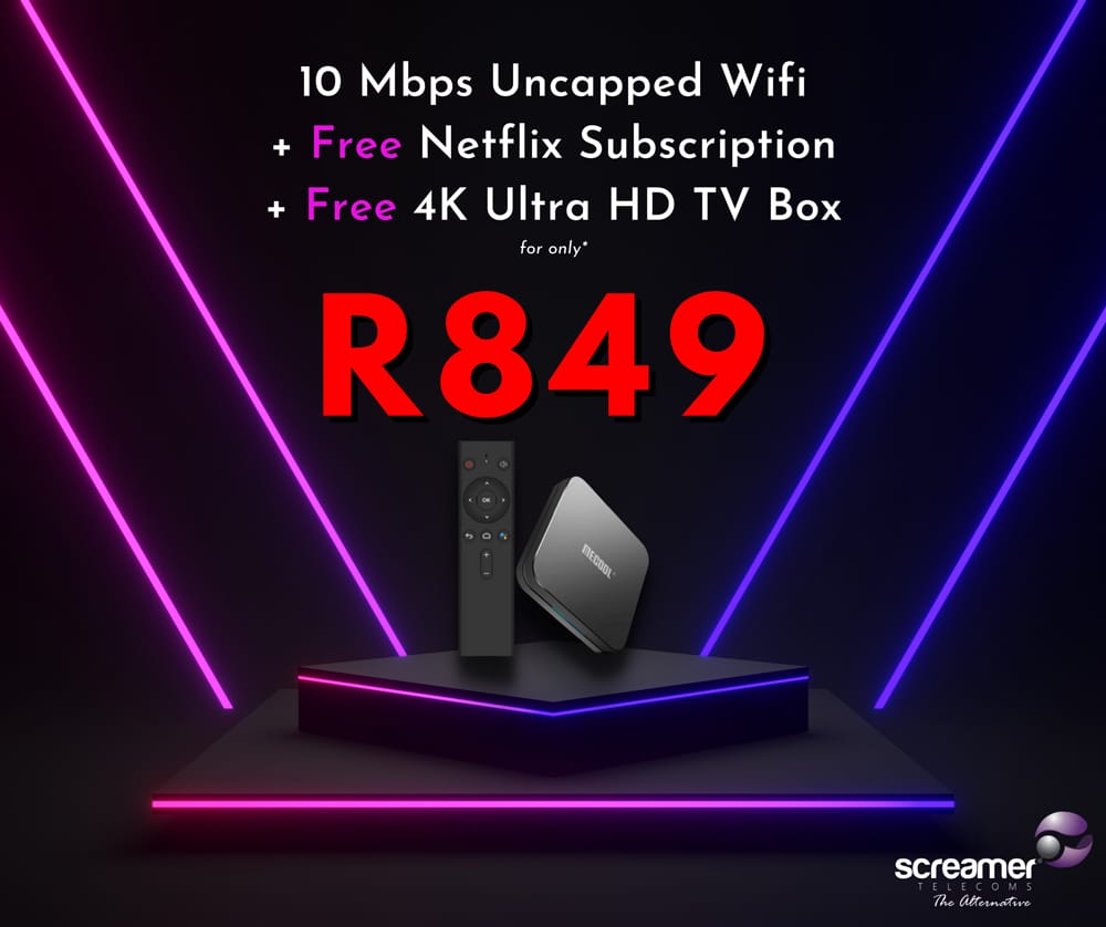 The Best Home & Business Internet Deals | Screamer Telecoms Internet ...